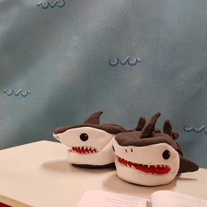 Shark Slippers Pattern. Online Download - Etsy