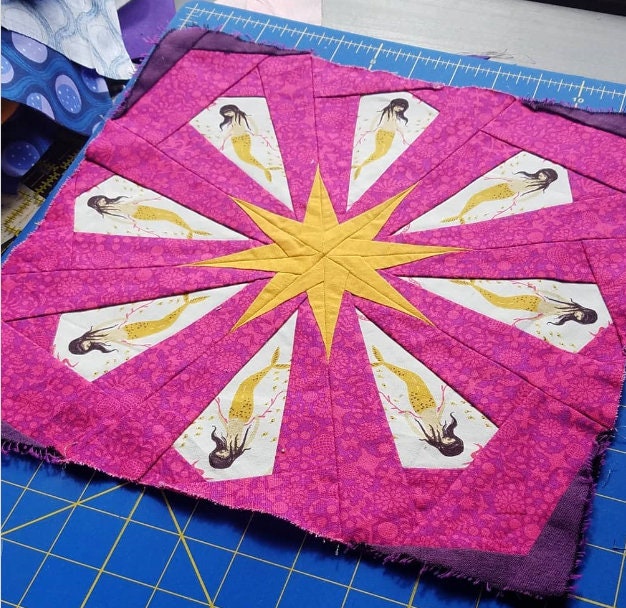 Galaxy Stars - Paper Pieced Quilt Pattern, Digital Download, Patterns ...