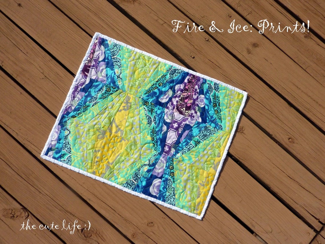 Fire & Ice Quilt Pattern PDF VERSION - Etsy