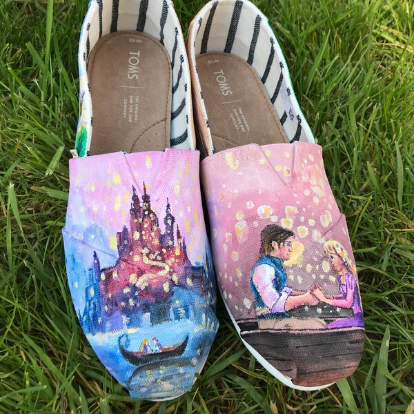 Hand Painted Toms - Etsy
