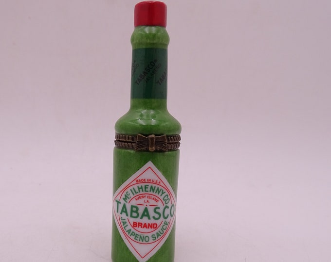 Vintage Tabasco Sauce Bottle Trinket Box or Pill Box - Etsy