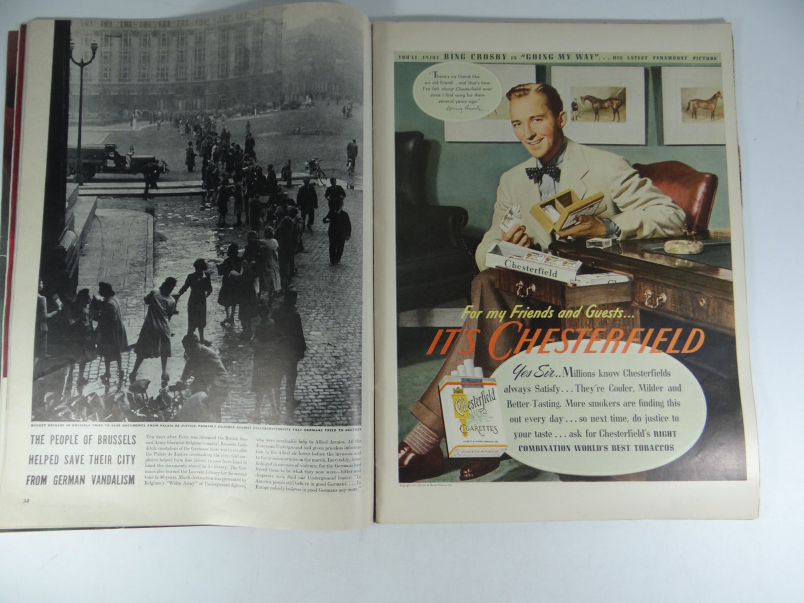 1944 Life Magazine Wartime Issue September 18 Dewey March | Etsy