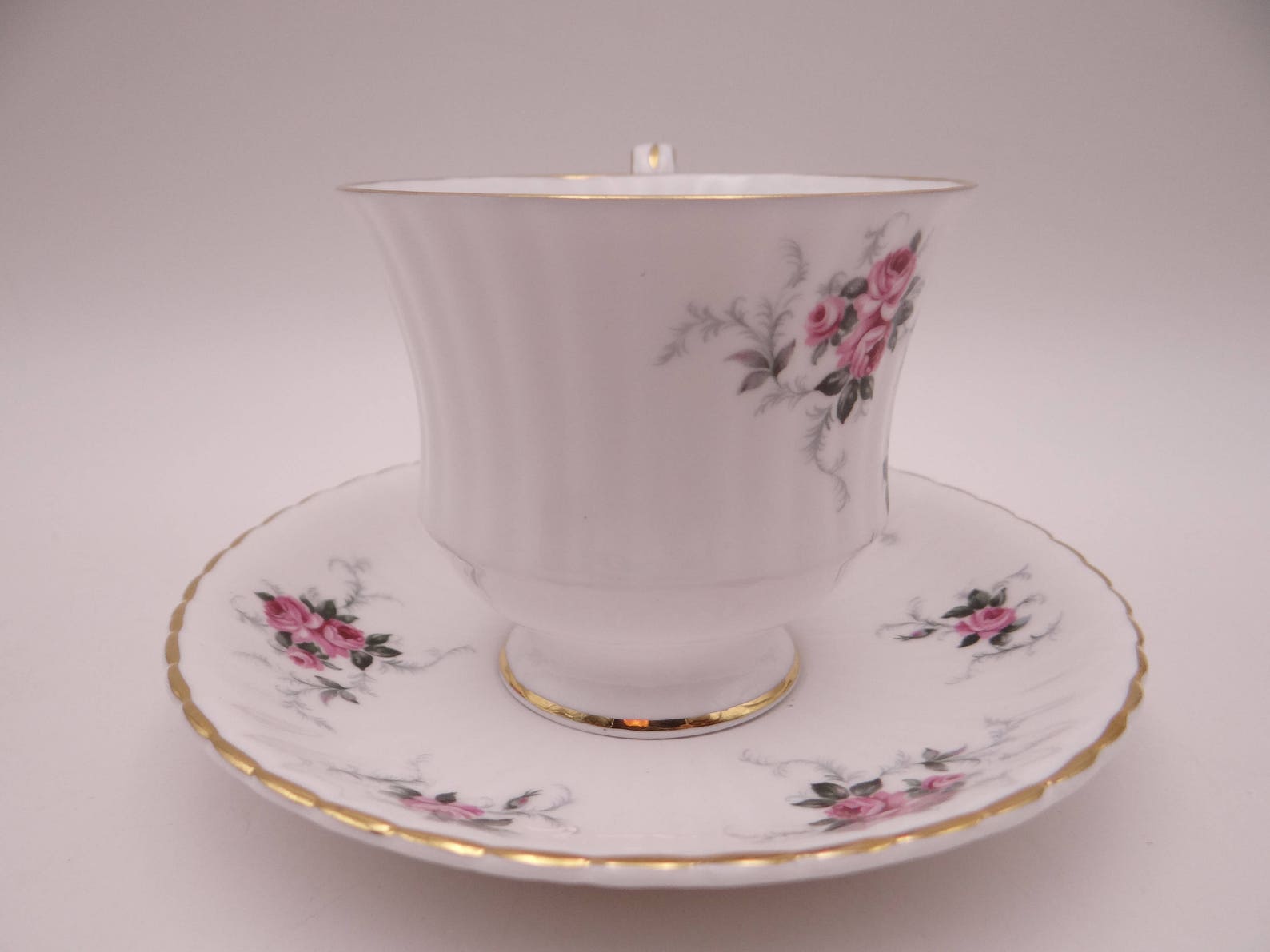 Vintage Hammersley Princess House Red Rose Made in England - Etsy