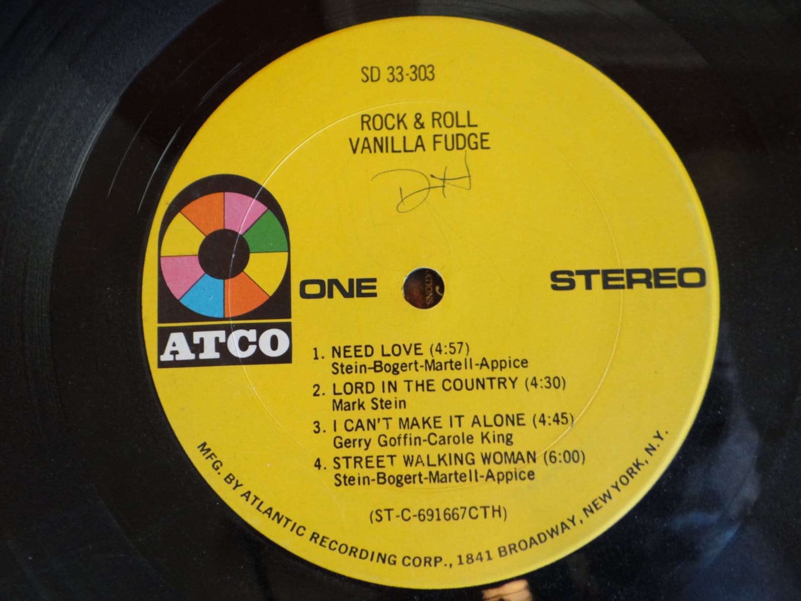 1969 Vanilla Fudge ATCO Records Vinyl LP Record Album SD 33 - Etsy