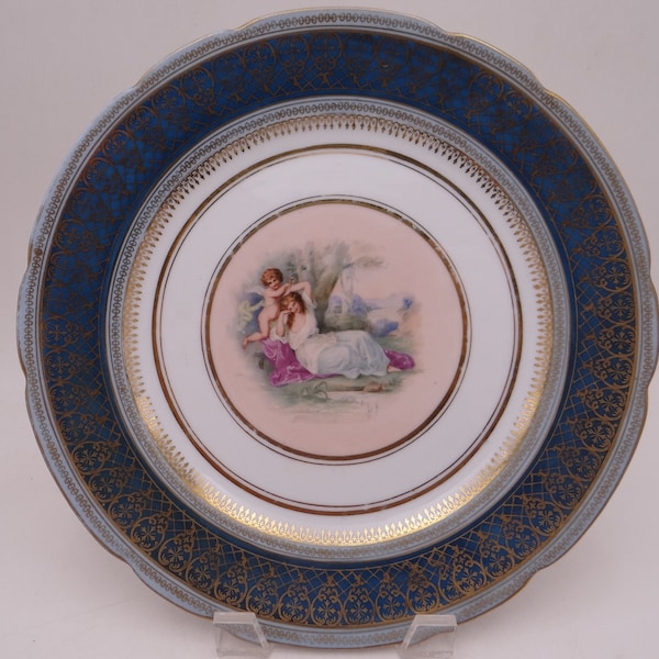 Antique Vienna Plate - Etsy