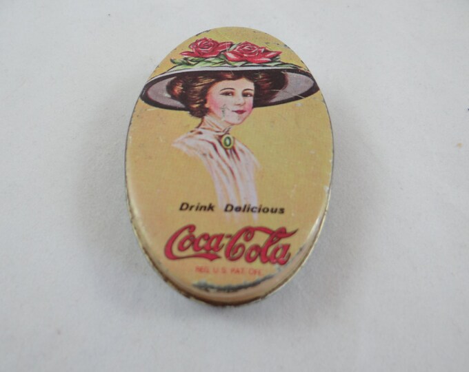 Vintage 1981 Coca Cola Sewing Kit Tin With Original Kit Inside - Etsy