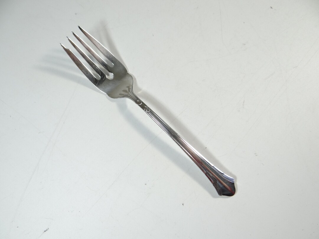 1930 Gorham Lady Caroline Silverplate 6.75" Salad Fork - Etsy