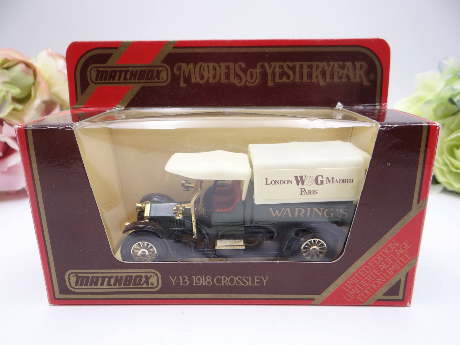 MIB Vintage Lensey Matchbox Y-13 Models of Yesteryear 1918 Crossley ...