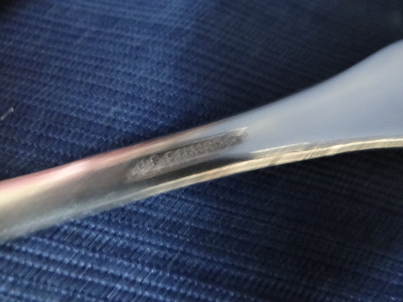 Vintage US Silver Co Medium Cold Meat Serving Fork Pattern Three Lovely ...