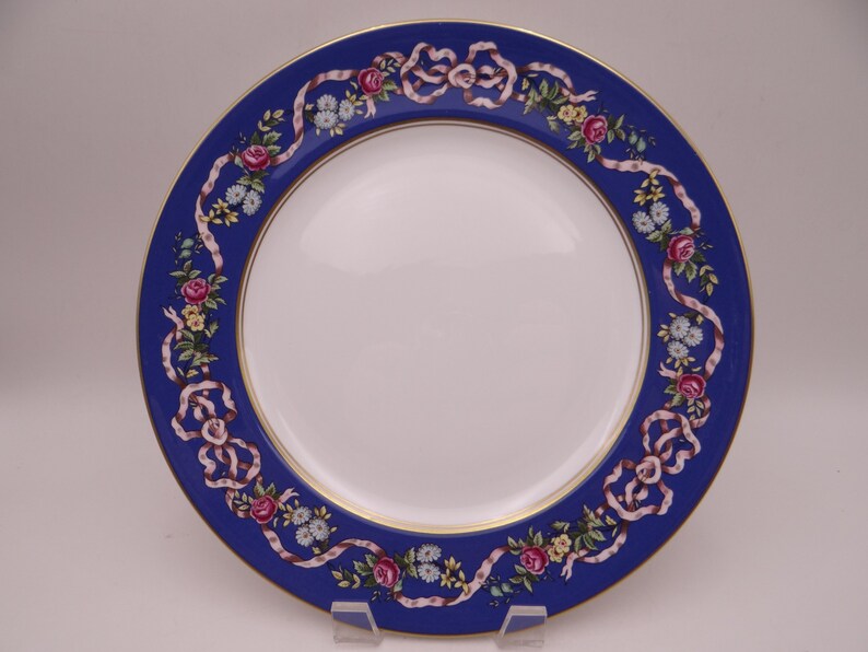 Vintage Spode English Bone China Made in England "ribbons and Roses ...