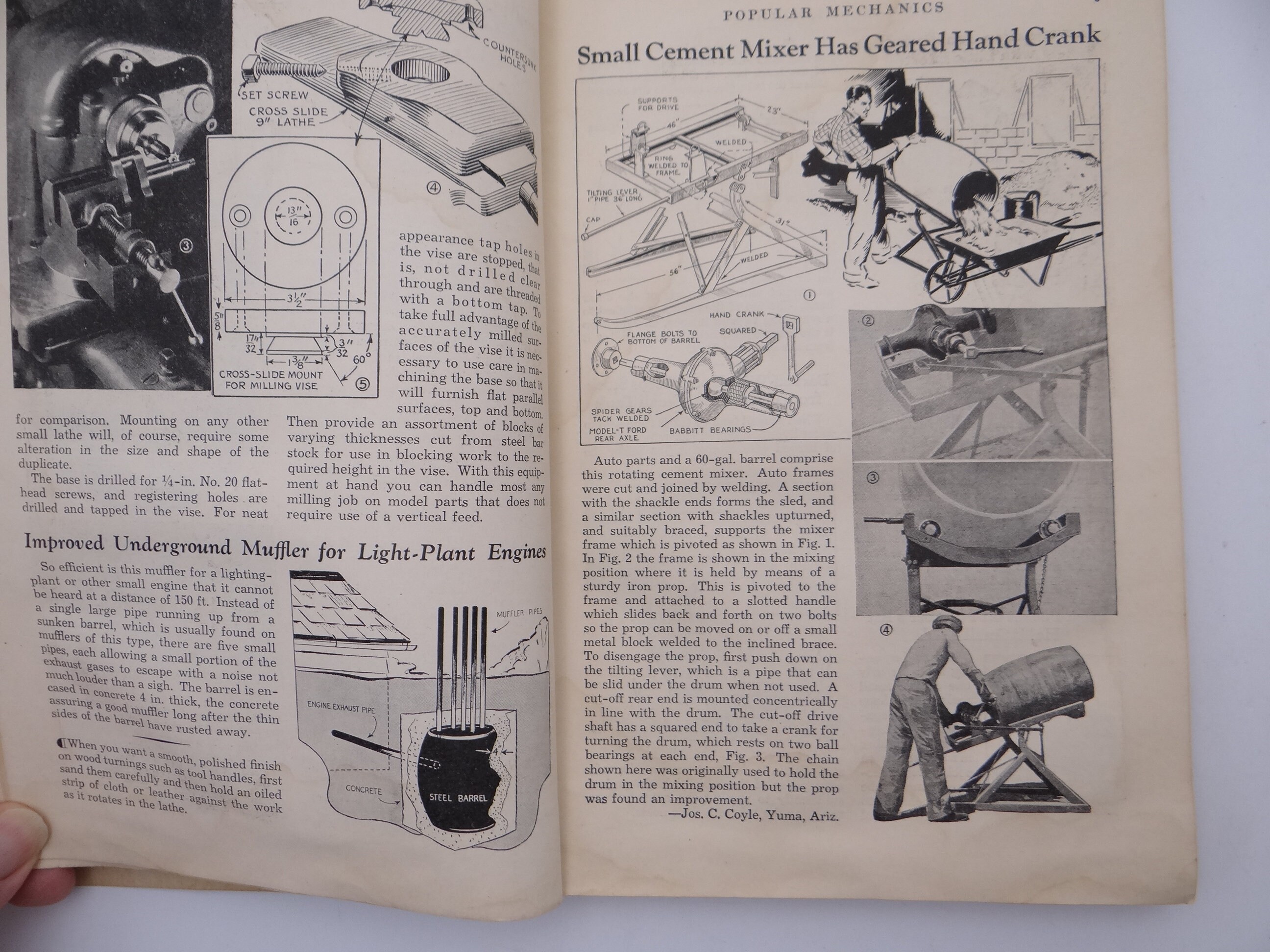 Vintage 1940 Popular Mechanics Shop Notes Volume 36 - Etsy