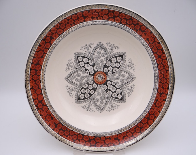 1870s Antique Vintage Copeland English Bone China Hand Painted Serving ...