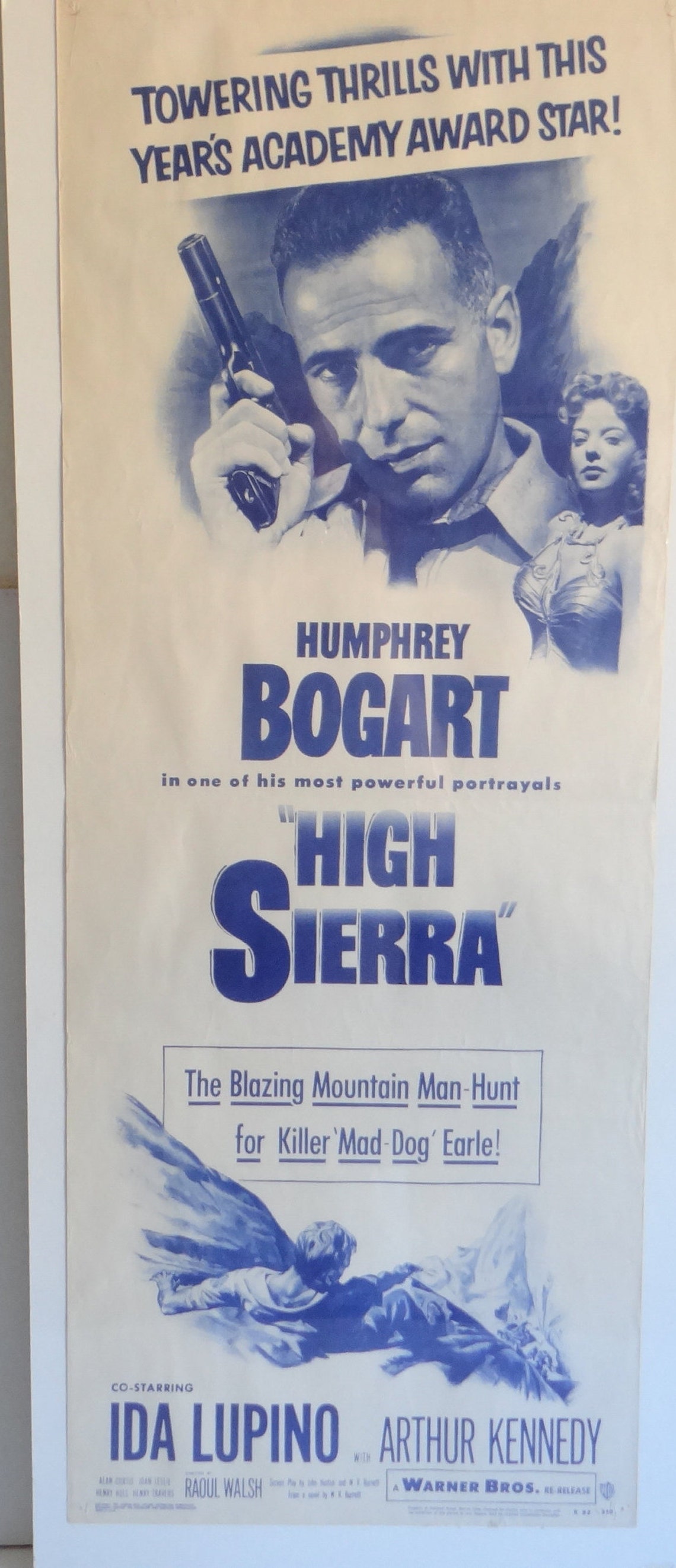 Original Warner Bros. High Sierra Movie Poster | Etsy