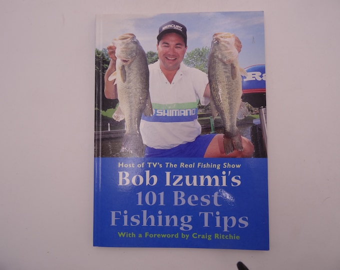 Vintage Softcover Fishing Book "bob Izumi's 101 Best Fishing Tips" - Etsy