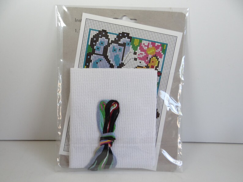 Crafters Square Fluttering Butterflies Cross Stitch Kit a - Etsy