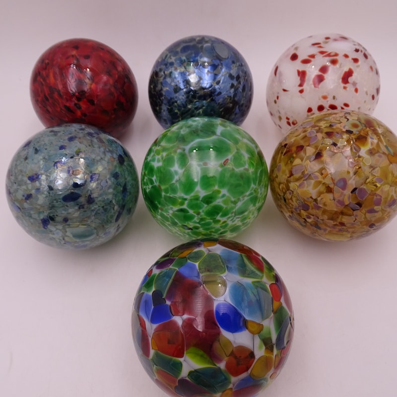 Decorative Glass Balls - Etsy