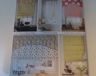 Roman Shade Sewing Pattern - Etsy