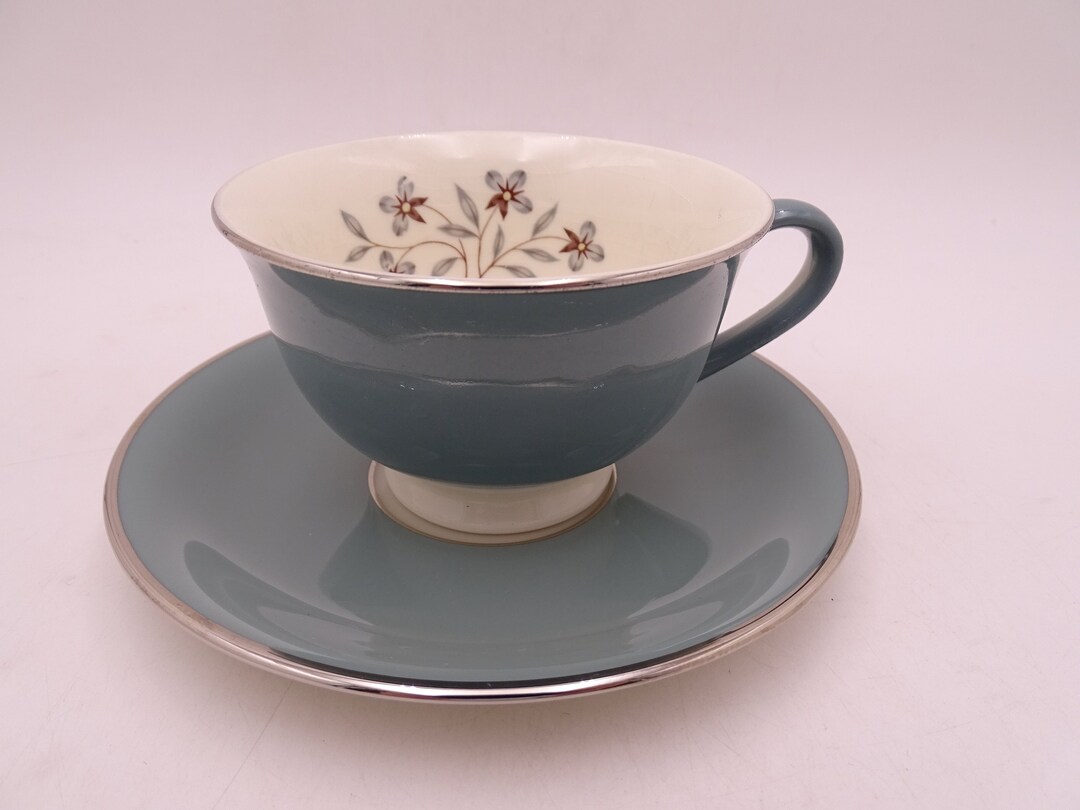 Vintage Made in USA Lenox "kingsley" Teacup and Saucer Set American Tea ...