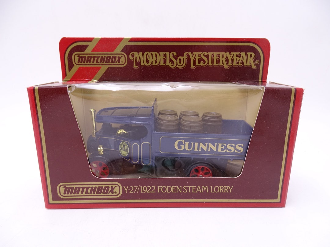 MIB Vintage Lesney Matchbox Y-27 Models of Yesteryear "guinness" 1922 ...