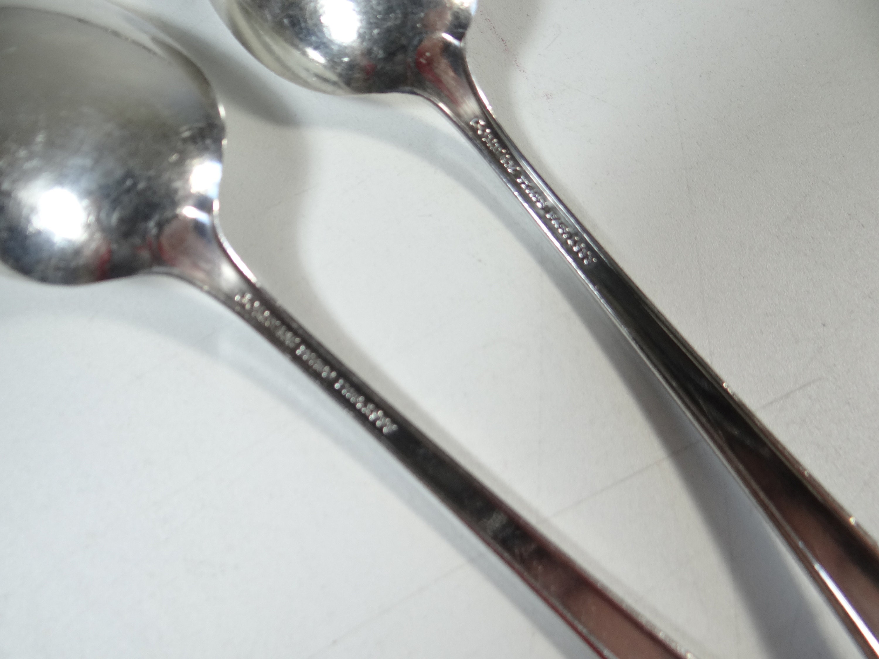 Two 1930 Gorham Lady Caroline Silverplate Teaspoons - Etsy
