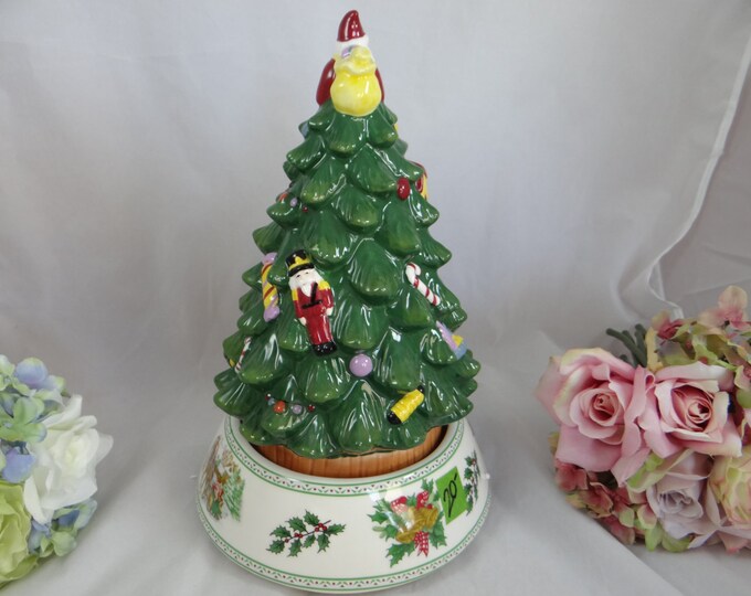 Spode Christmas Tree musical Christmas Tree Centerpiece - Etsy