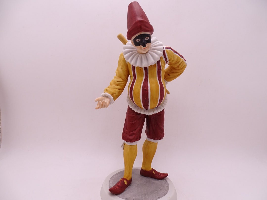 Vintage Goebel Clown Jester "opening Act" Figurine - Very Limited ...