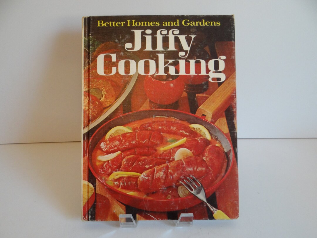 1967 Better Homes and Gardens Jiffy Cooking Cookbook for Family Dinners ...