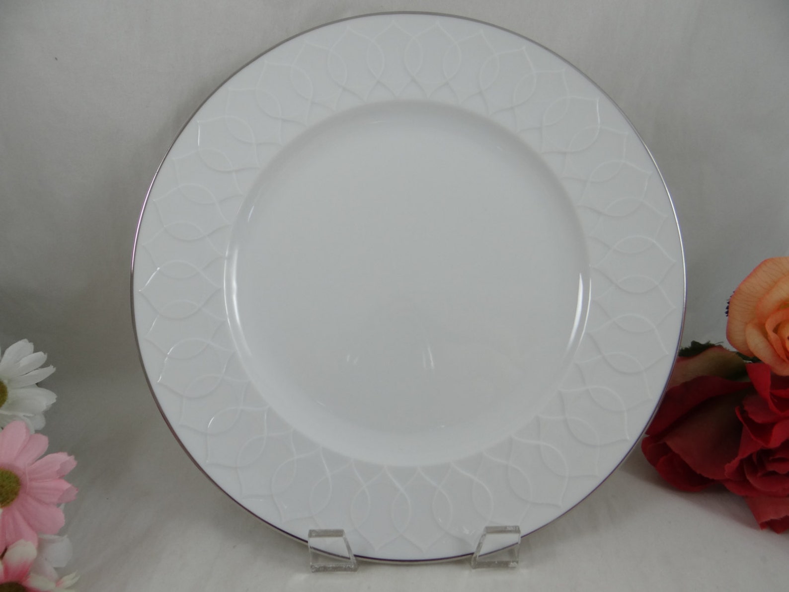 Vintage Mid Century Modern Rosenthal Lotus Platinum 5 Piece - Etsy