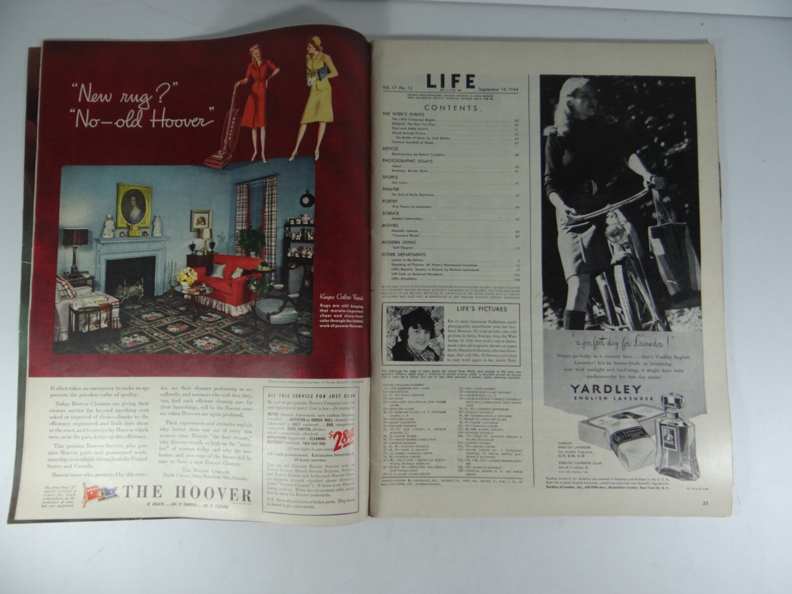 1944 Life Magazine Wartime Issue September 18 Dewey March | Etsy