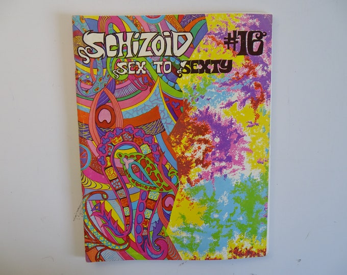 Vintage Sex to Sexty Adult Comic Book 16 schizoid Men's Magazine Cartoon Jokes Limericks Stag ...