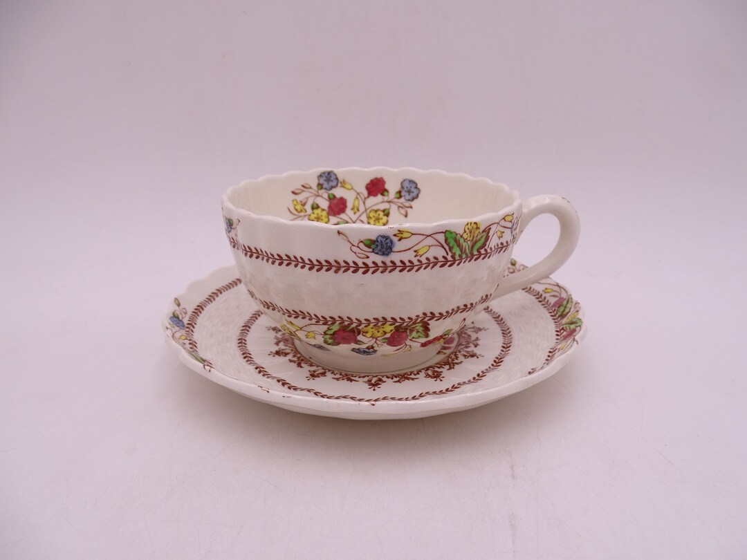 1950s Vintage Spode English Bone China Made in England "cowslip" Teacup ...