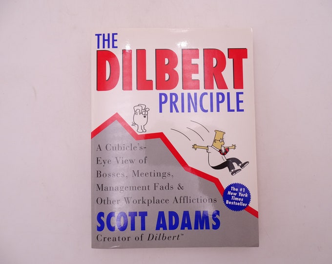First Edition "the Dilbert Principle" by Scott Adams Softcover Book ...