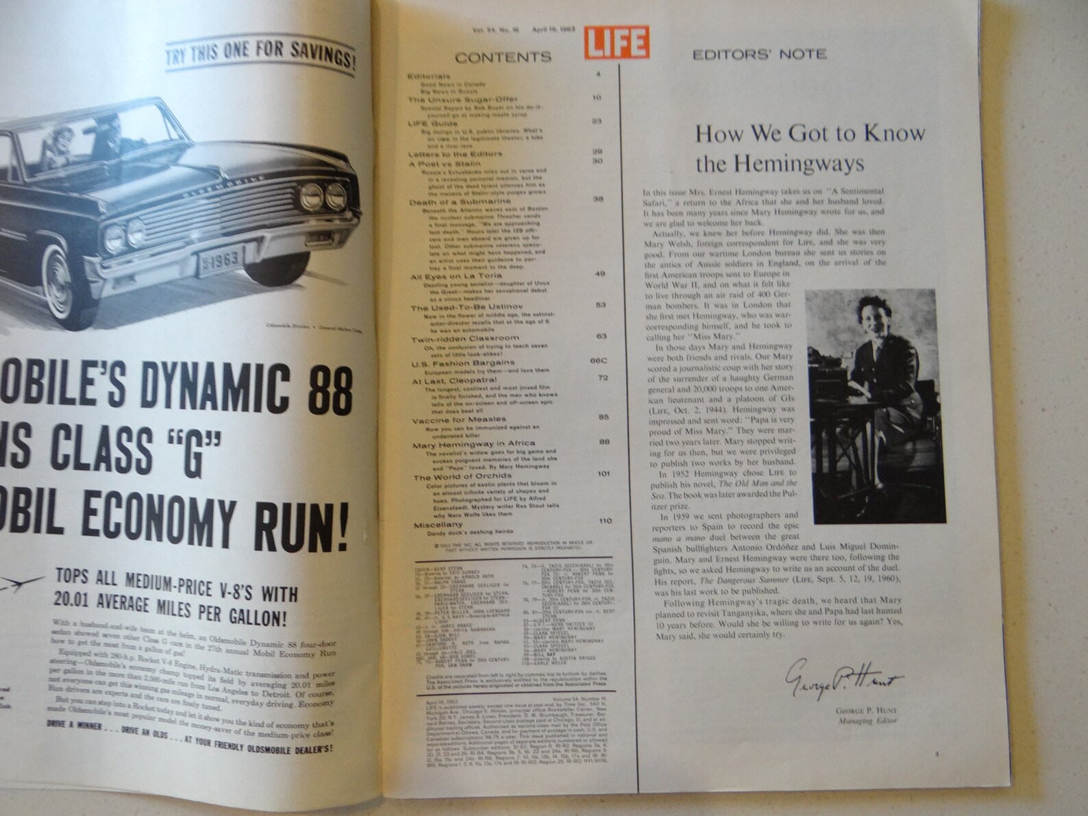 Vintage 1963 Life Magazine April 19 Richard Burton Elizabeth | Etsy