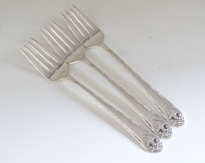 Three 1937 Holmes & Edwards International Silver "lovely Lady ...