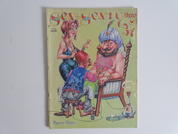 Large Size Version 1974 Vintage Super Sex to Sexty Adult Comic | Etsy