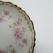 C1900s Set of 12 Bawo Dotter Elite Limoges Pink Floral Double Trim ...