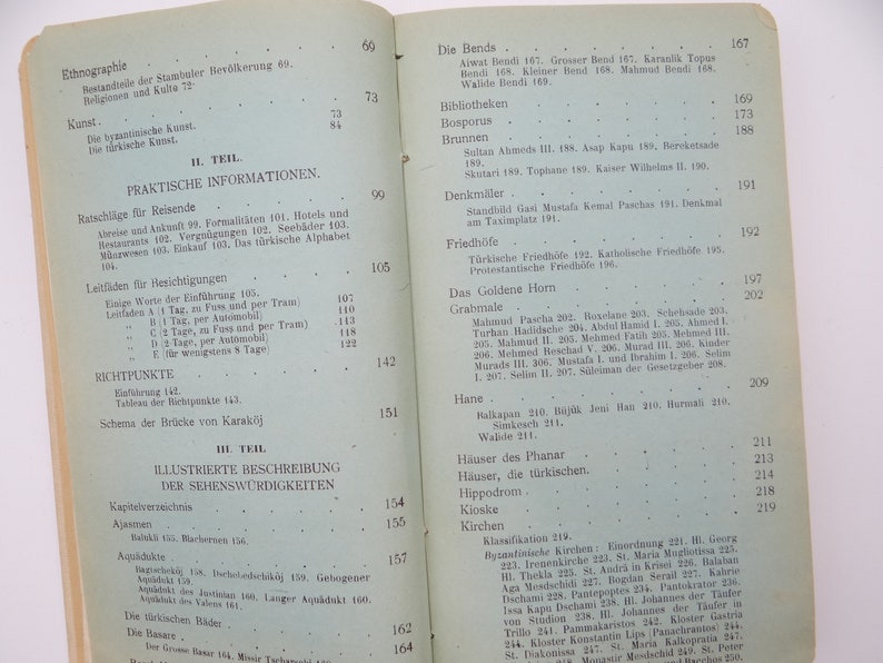First Edition 1930 German Travel Guide Hardcover Book | Etsy
