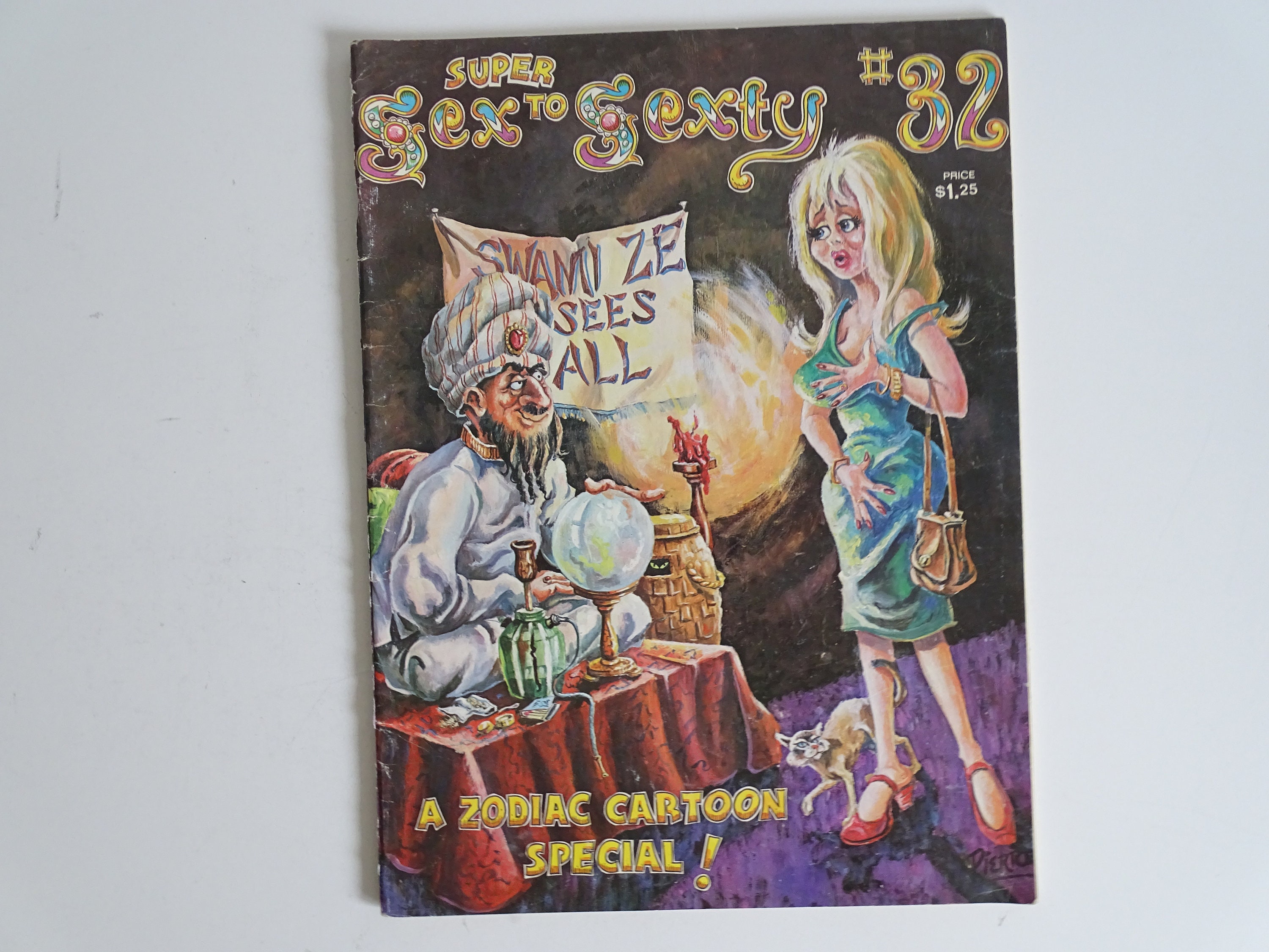 Large Size Version 1973 Vintage Super Sex to Sexty Adult Comic | Etsy