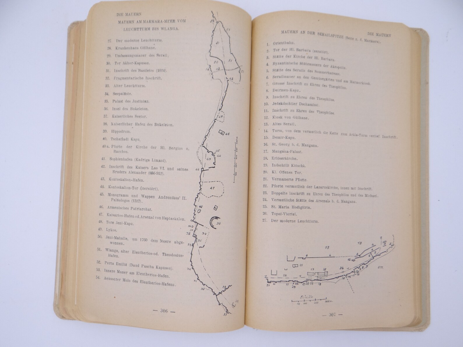 First Edition 1930 German Travel Guide Hardcover Book stambul ...