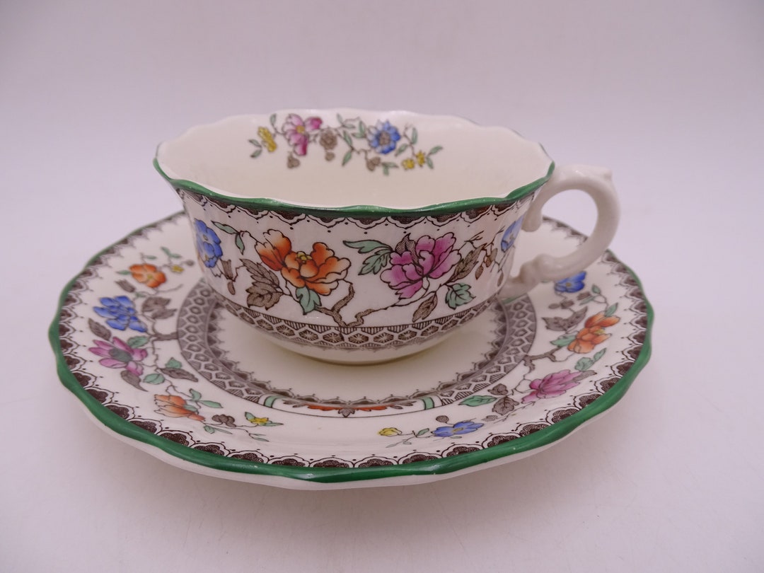 Vintage Spode English Bone China Made in England "chinese Rose" C1815 ...