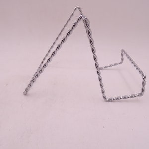 Set of 5 Twisted Metal Display Stands for Plates Books Prints Art - Etsy