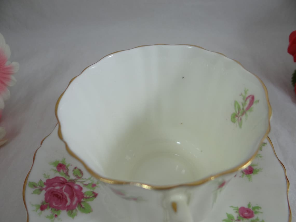 1930s Old Royal English Bone China Pink Rose Teacup English - Etsy