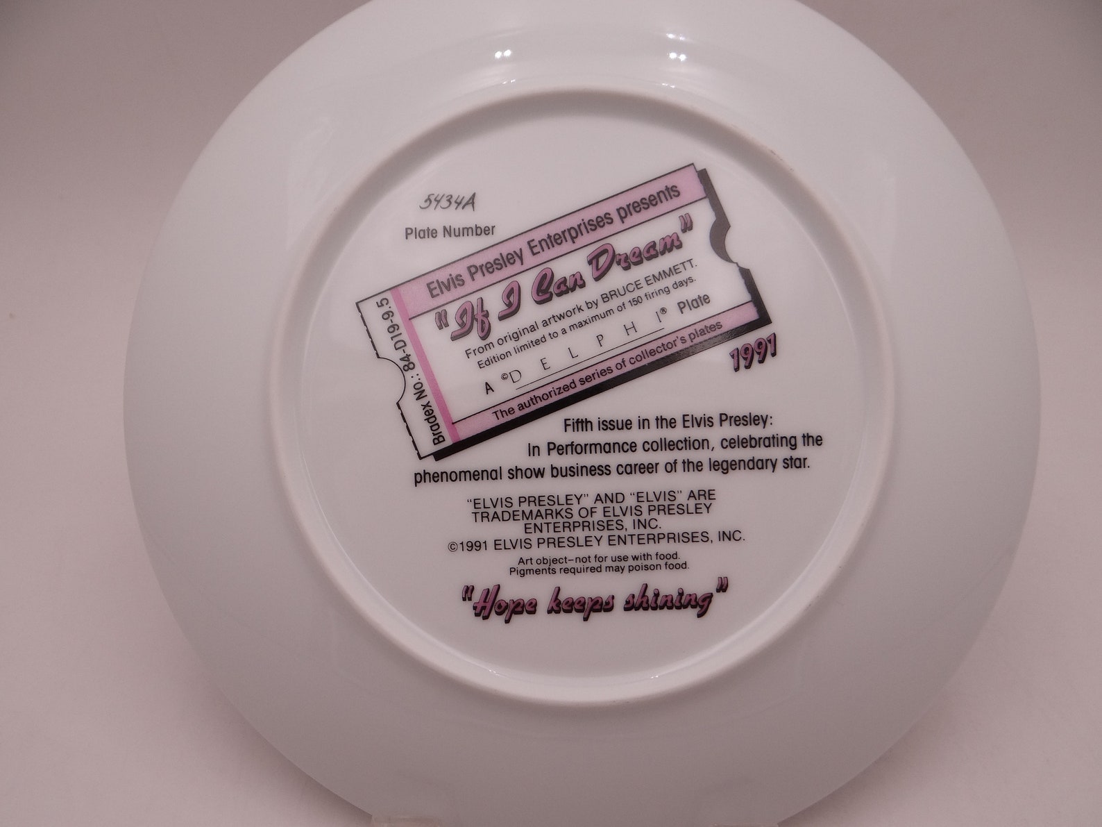 Vintage Elvis Presley Delphi Performance Collection Series | Etsy