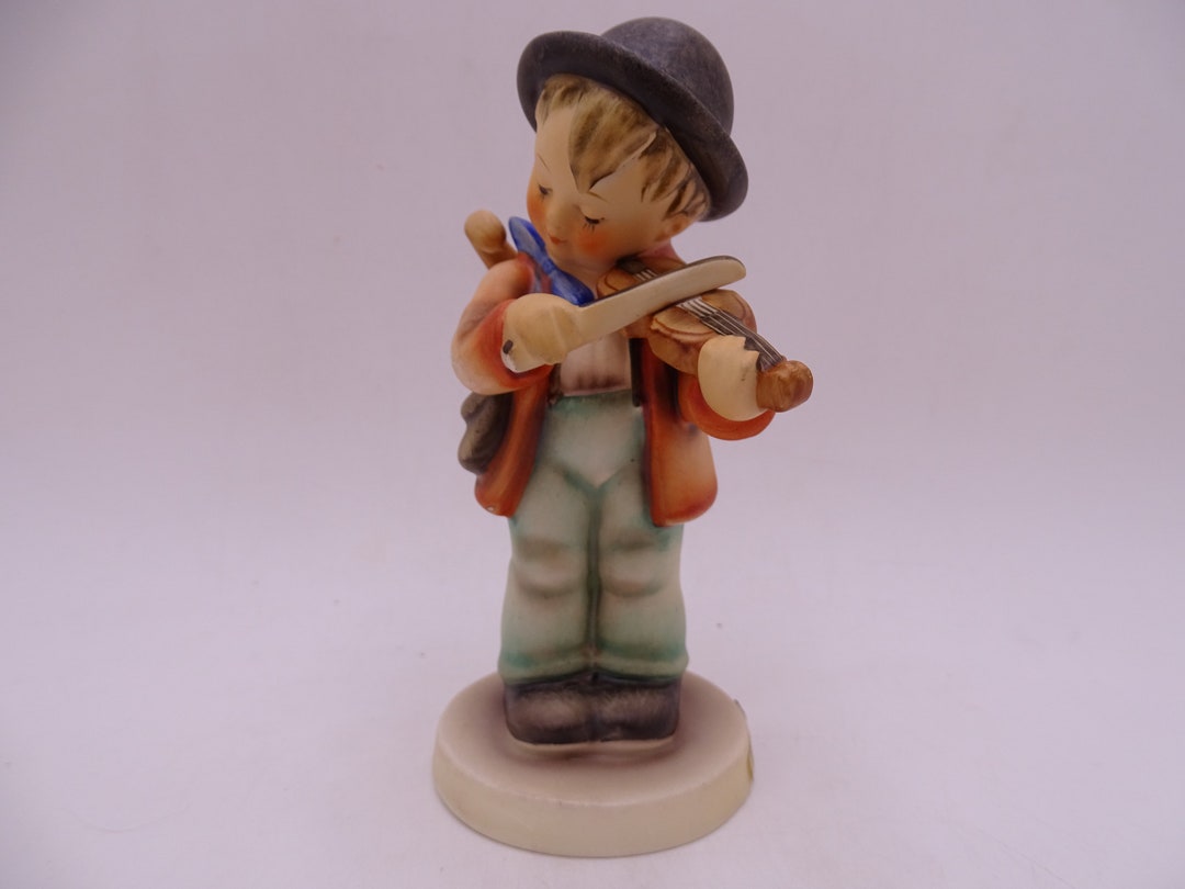 Vintage Goebel MJ Hummel little Fiddler Figurine 4 TMK-3 Violinist ...