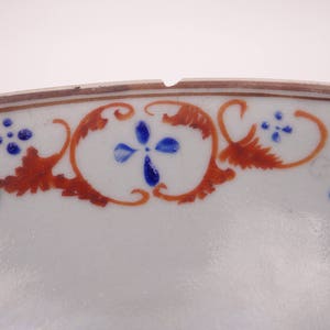 C 1700s Antique Chinese Soft Paste Porcelain Hand Painted Pink Rose ...