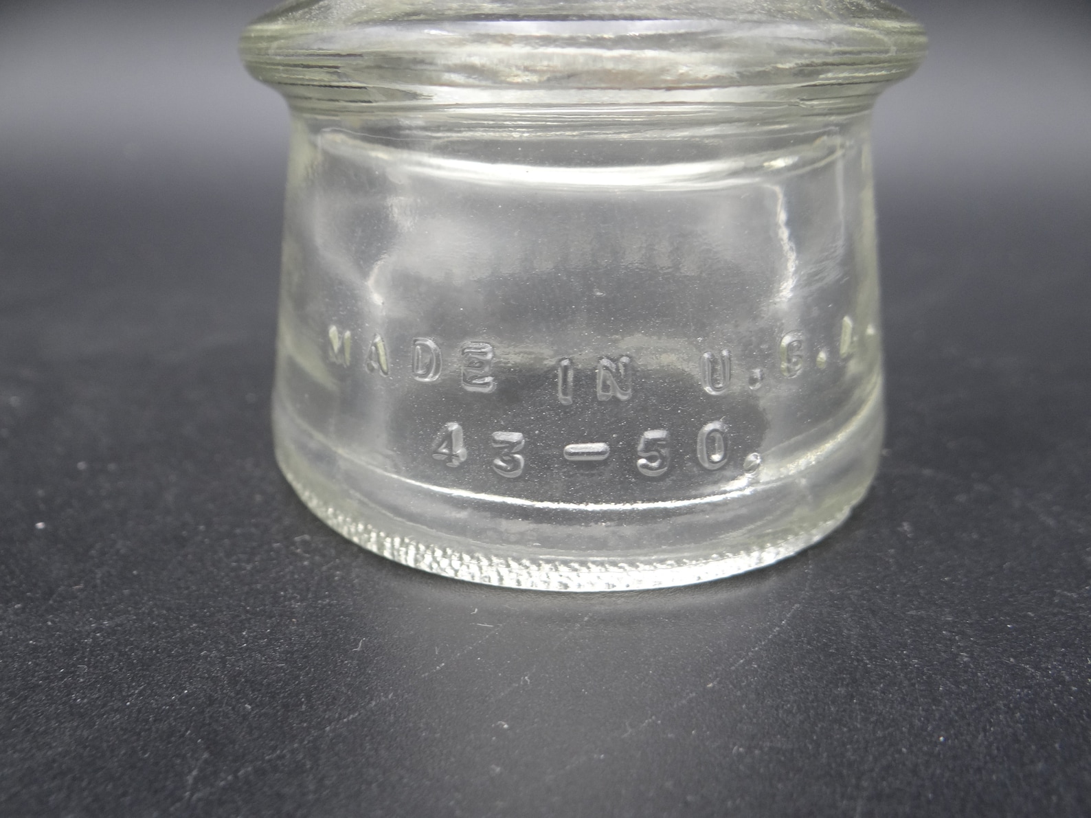 1930s Hemingray 10 CD 115 SB Clear Glass Insulator Decor - Etsy