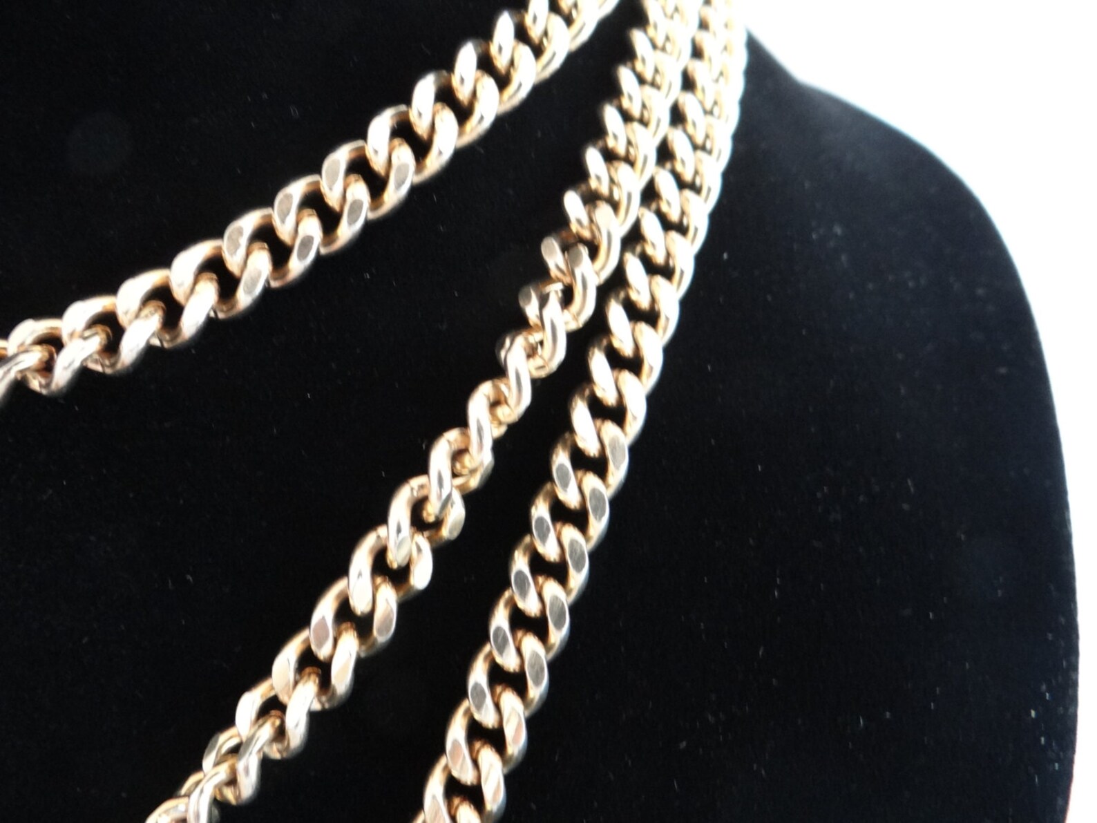 Vintage 60 Gold Tone Chain Long and Lovely - Etsy