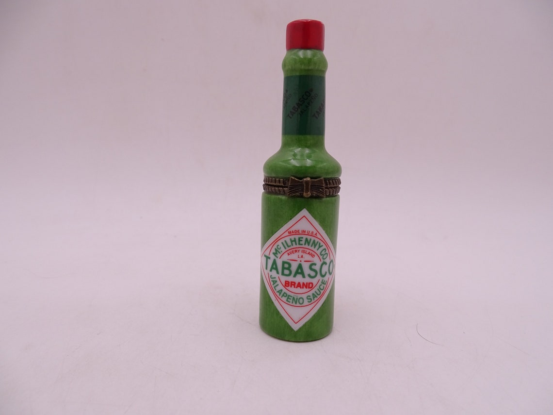 Vintage Tabasco Sauce Bottle Trinket Box or Pill Box - Etsy