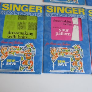 1970s Singer Sewing Series How to Series Fit a Pattern Dressmaking With ...