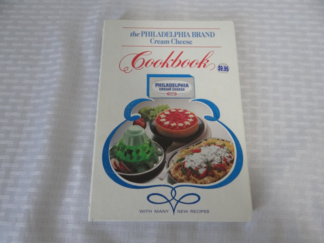 1981 Philadelphia Brand Cream Cheese Cookbook - Recipes Appetizers ...